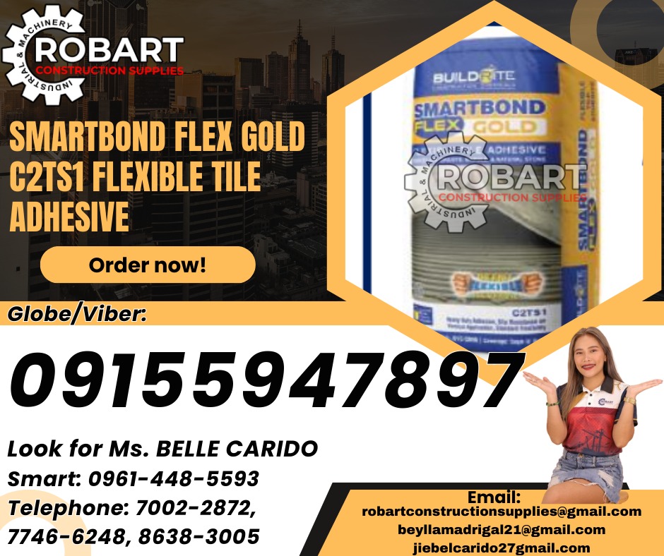 SMARTBOND FLEX GOLD C2TS1 FLEXIBLE TILE ADHESIVE, Commercial ...