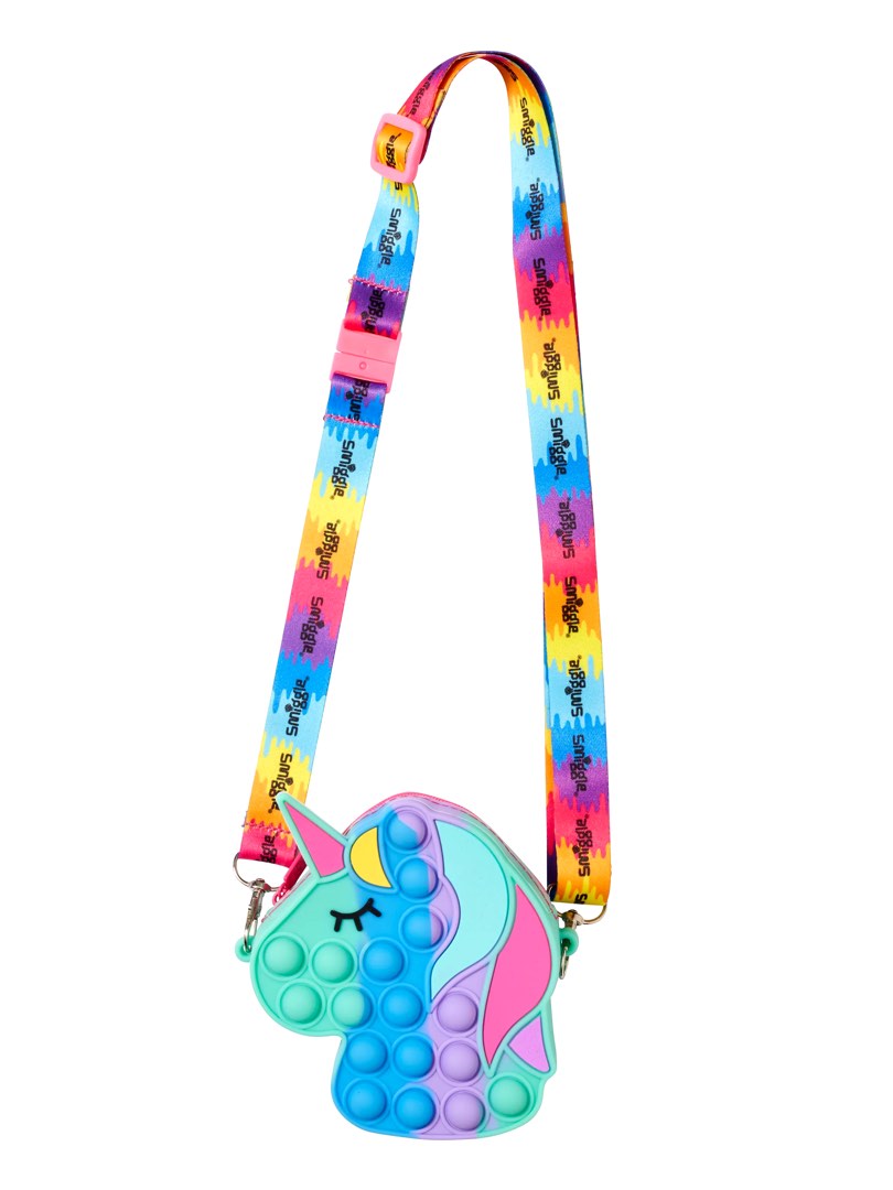 Smiggle sling bag popit pippies, Babies & Kids, Going Out, Carriers ...