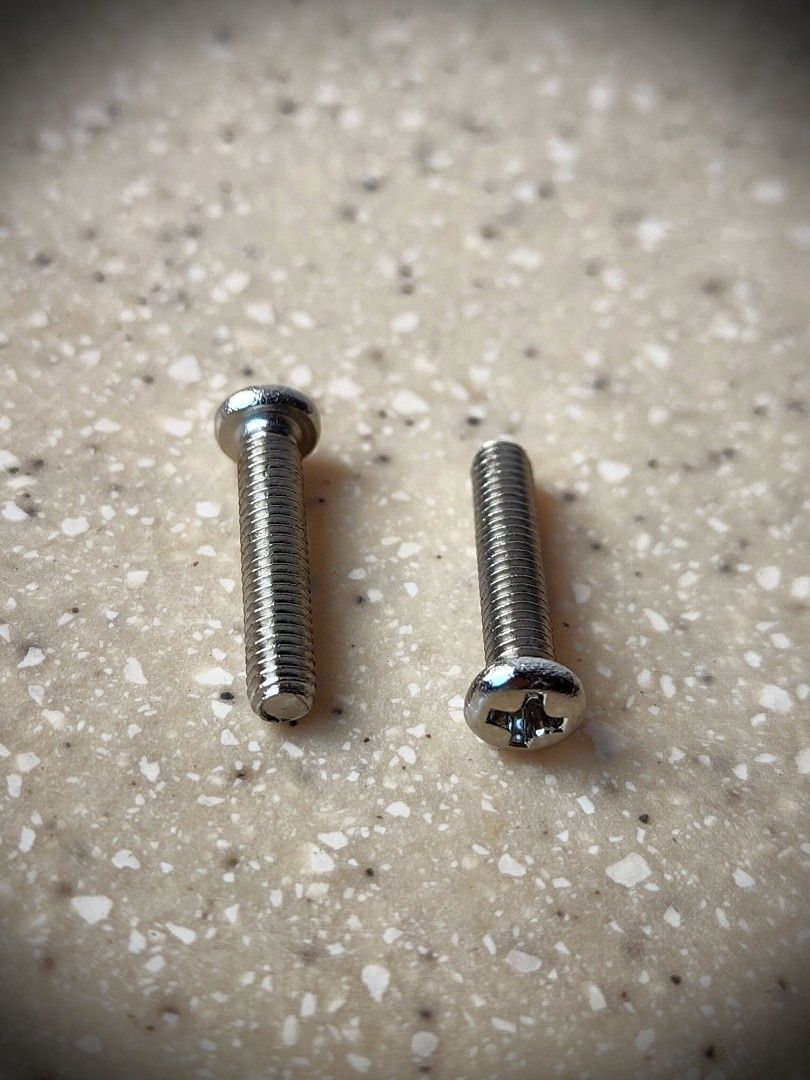 Stainless-Steel Philips Round Head Screw M4 x 20mm, Furniture & Home ...