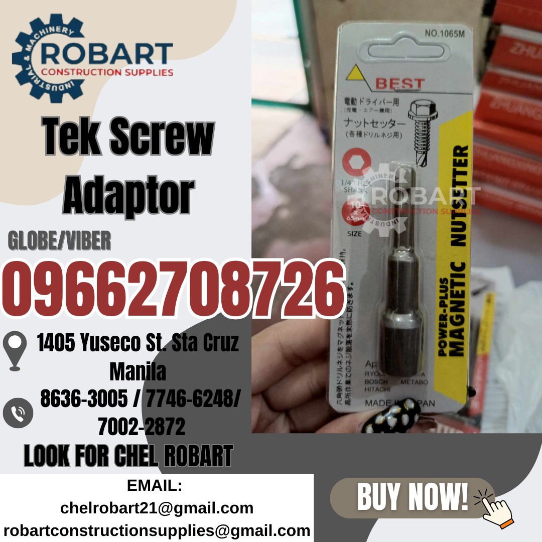 TEKSCREW ADAPTOR, Commercial & Industrial, Construction Tools ...