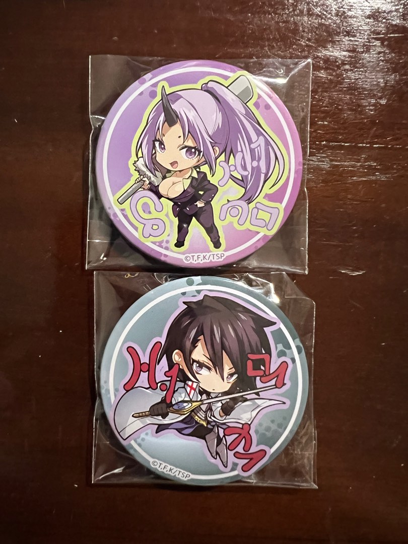 Tensura That time I got reincarnated as a slime Hinata Shion Can Badge ...