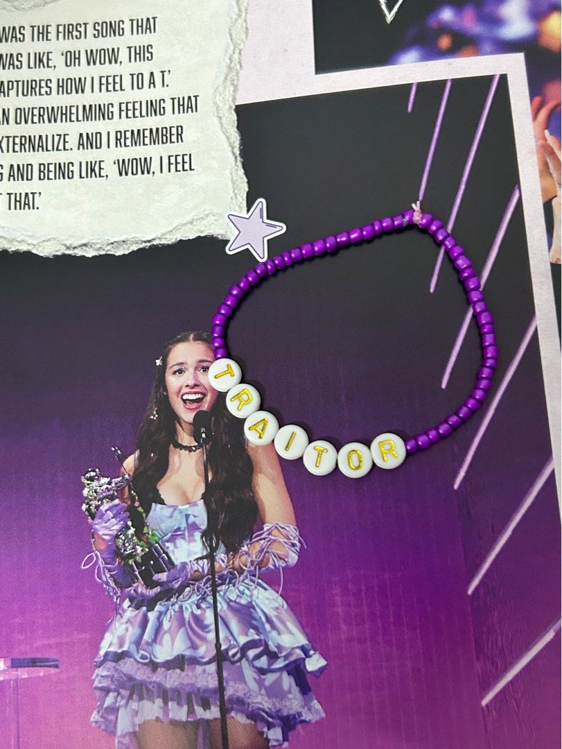 traitor | SOUR | Olivia Rodrigo, Hobbies & Toys, Stationery & Craft ...