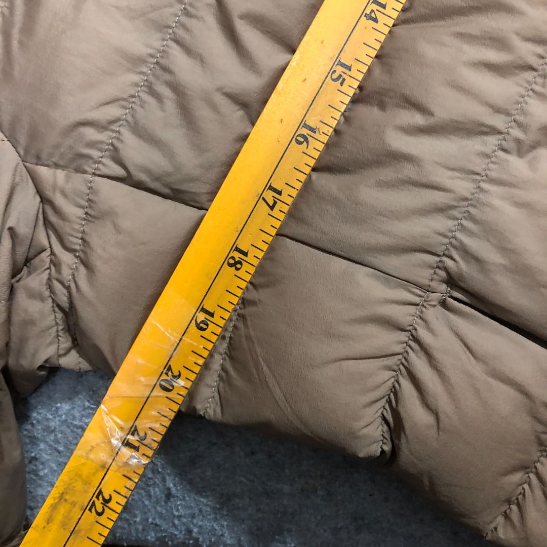UNIQLO Ultra Light Earth Brown Puffer Puff Winter Snow Jacket Size ...