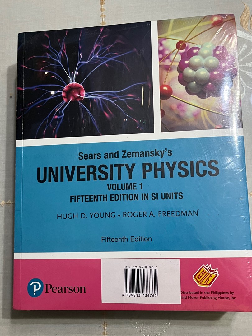 UNIVERSITY PHYSICS VOLUME 1 AND 2, 15th EDITION, Hobbies & Toys, Books ...
