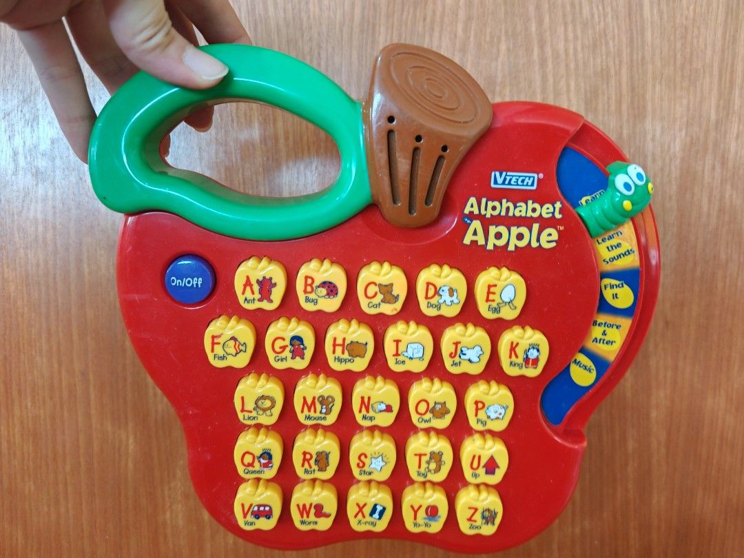 Vtech Alphabet Apple, Hobbies & Toys, Toys & Games on Carousell