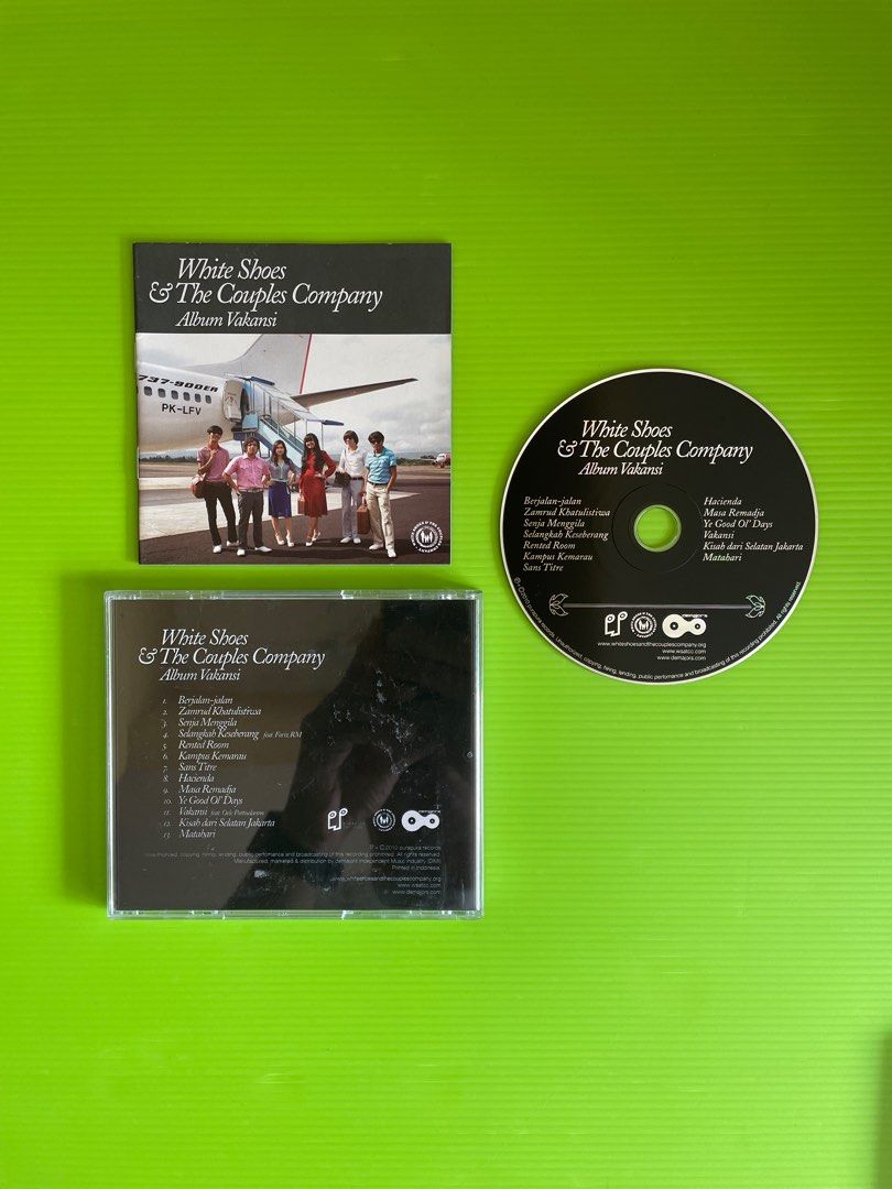 White Shoes & The Couple Company Cokelat Pitahati Album CD, Hobbies ...