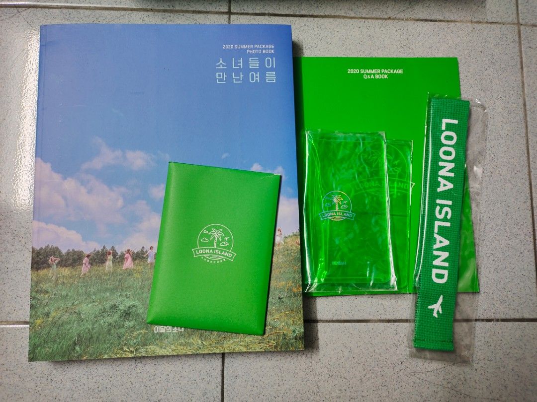 WTS LOONA Summer Package 2020: Loona Island, Hobbies & Toys ...