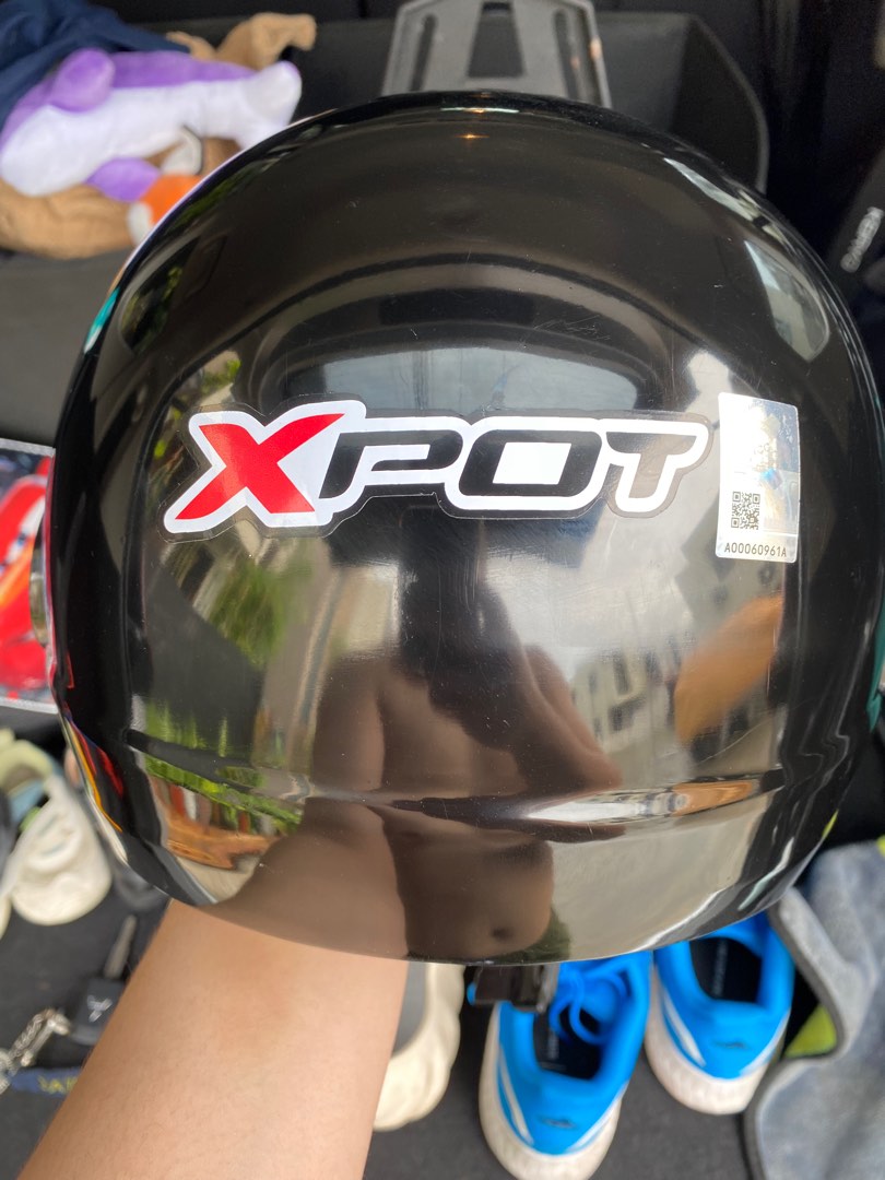 XPOT Half Face Helmet, Motorbikes, Motorbike Parts & Accessories ...
