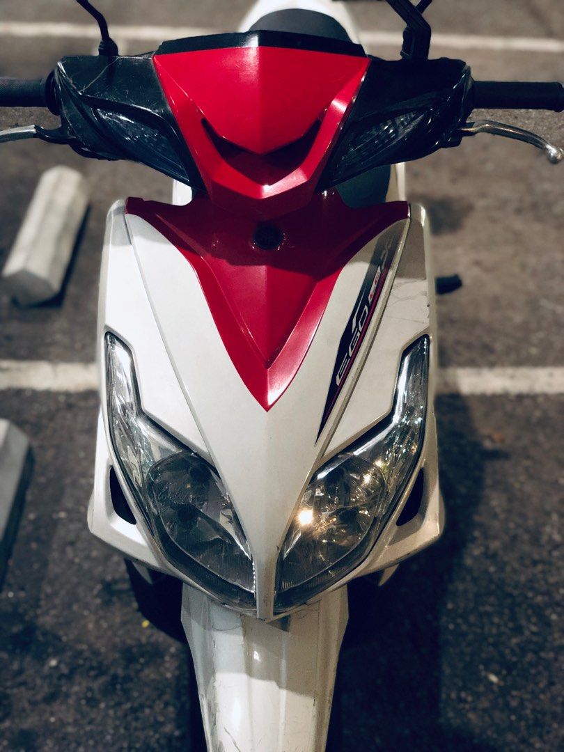 Yamaha Ego lc (rim 16 nouvo lc), Motorbikes on Carousell