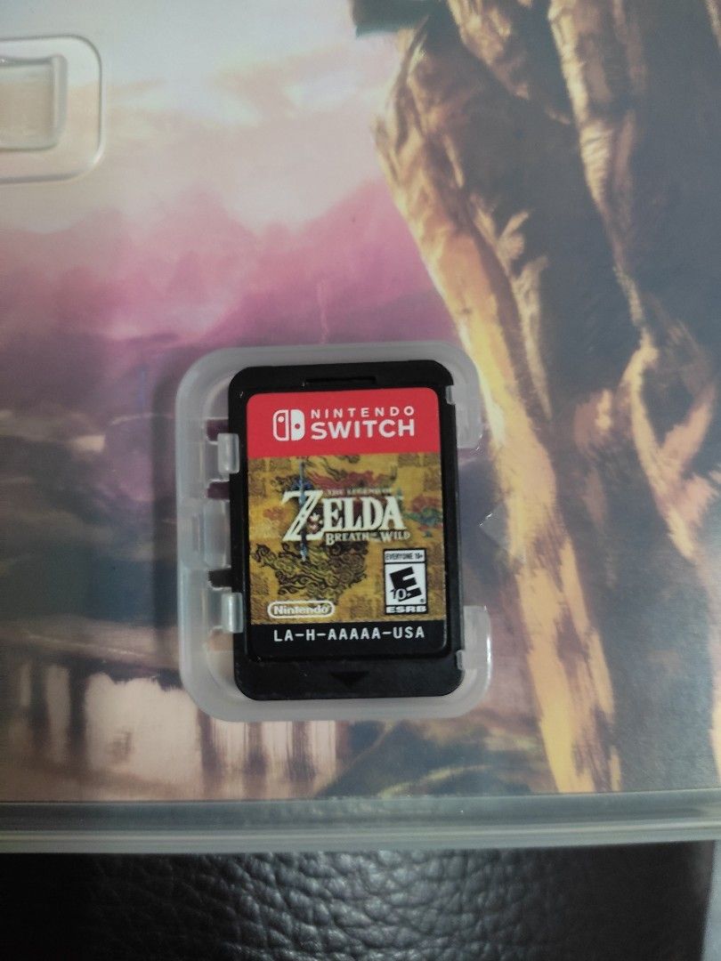 Zelda TOTK With Limited Key Holder & Zelda BOTW, Video Gaming, Video ...