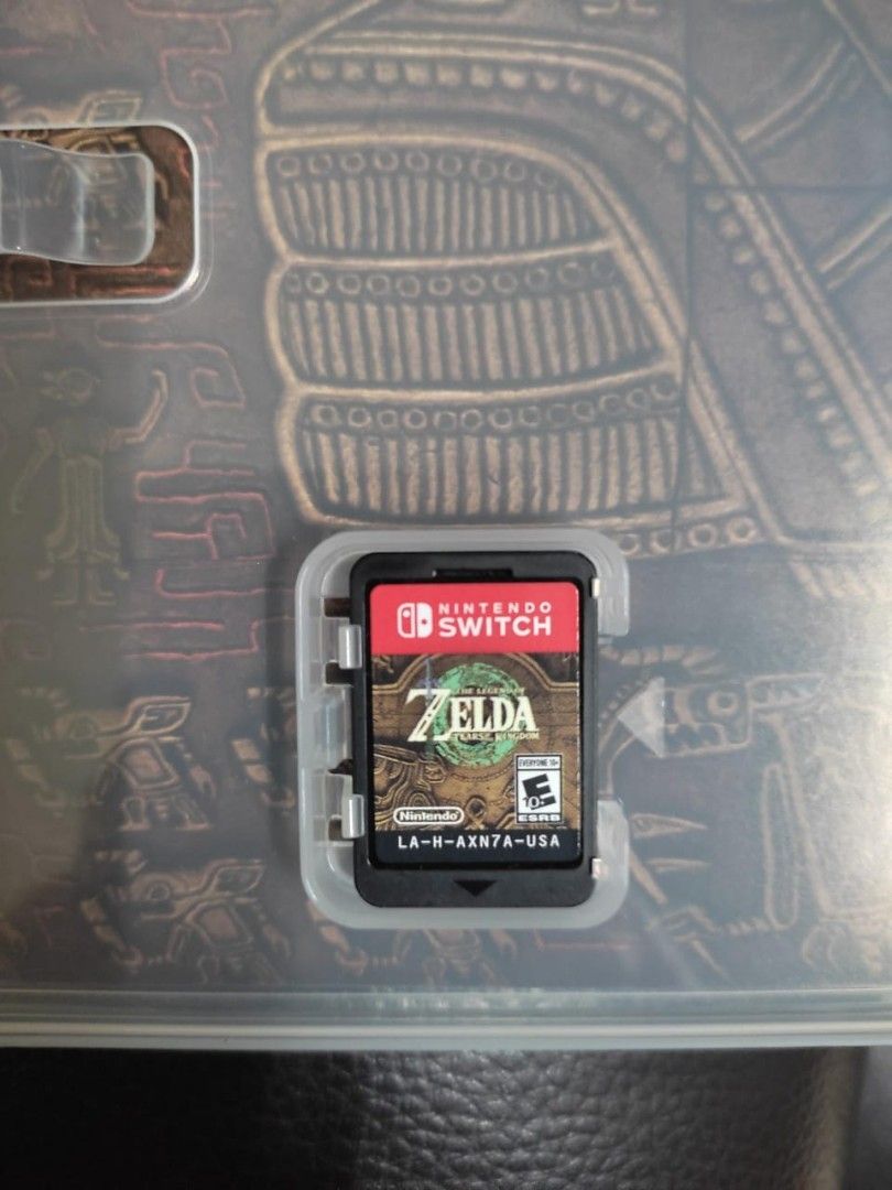 Zelda TOTK With Limited Key Holder & Zelda BOTW, Video Gaming, Video ...