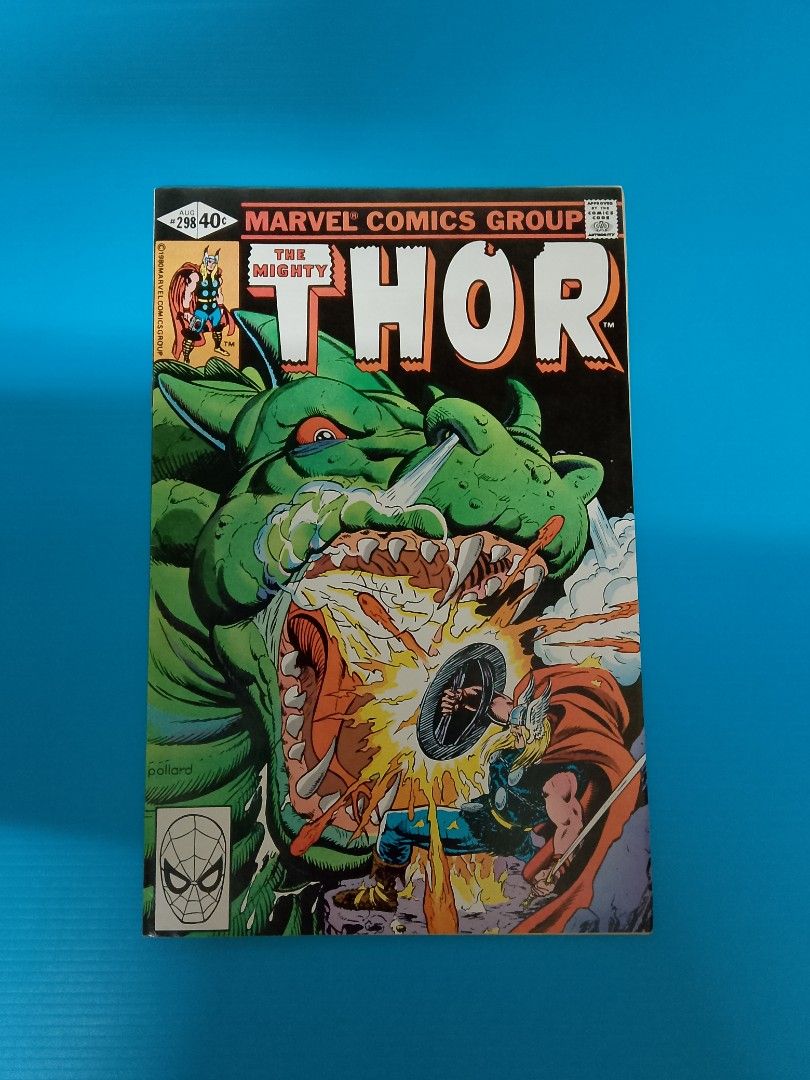 1st cover & full app Fafnir ! Thor #298 ( Keith Pollard - Cover Art ...