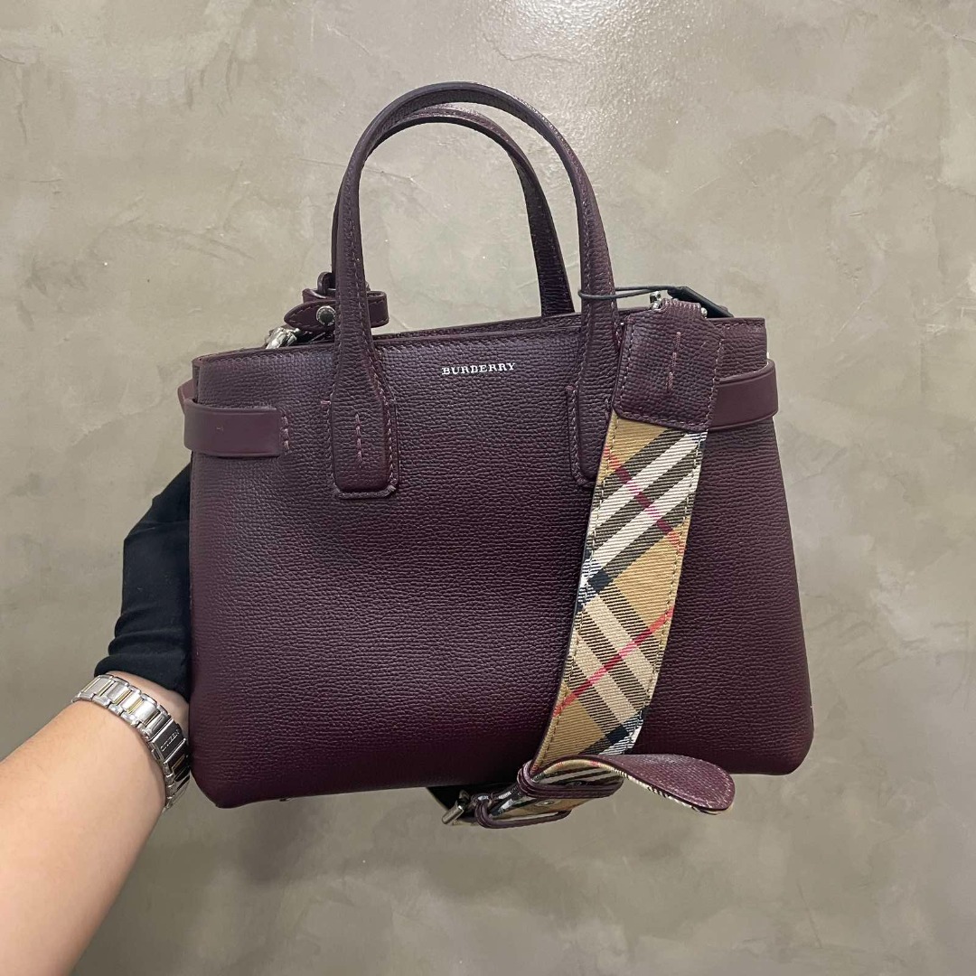 247004951 BURBERRY BAG BANNER 2 WAY BAG, Luxury, Bags & Wallets on ...