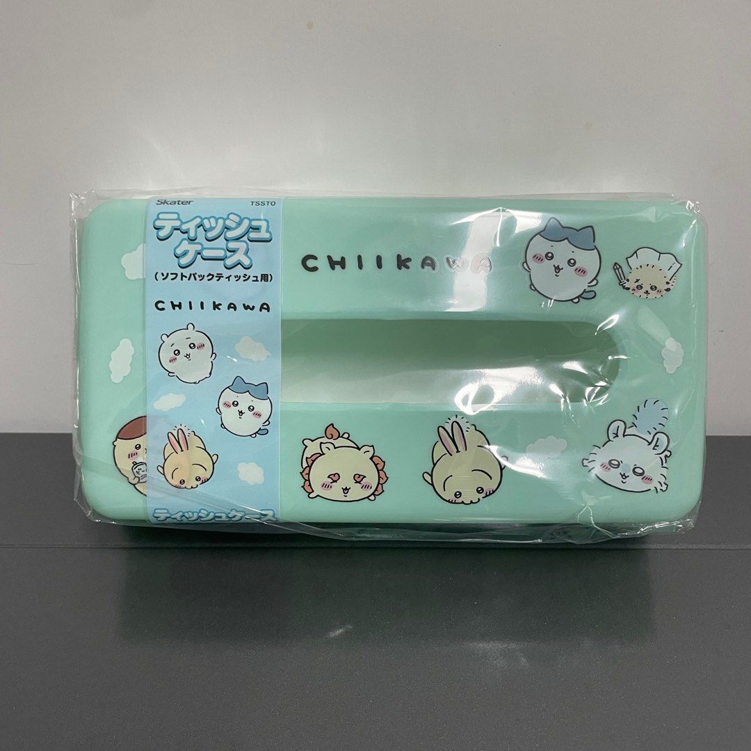 日本景品 chiikawa小可愛 吉伊卡哇 紙巾盒 TISSUE BOX, 傢俬＆家居, 浴室、廚房用品配件 - Carousell