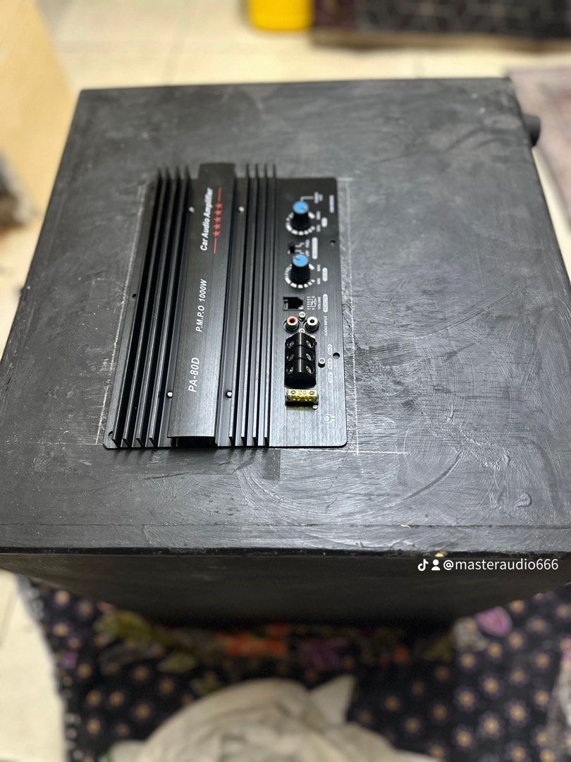 Amplifier Board Audio Power Amplifier Powerful Bass Subwoofers PA-80D ...