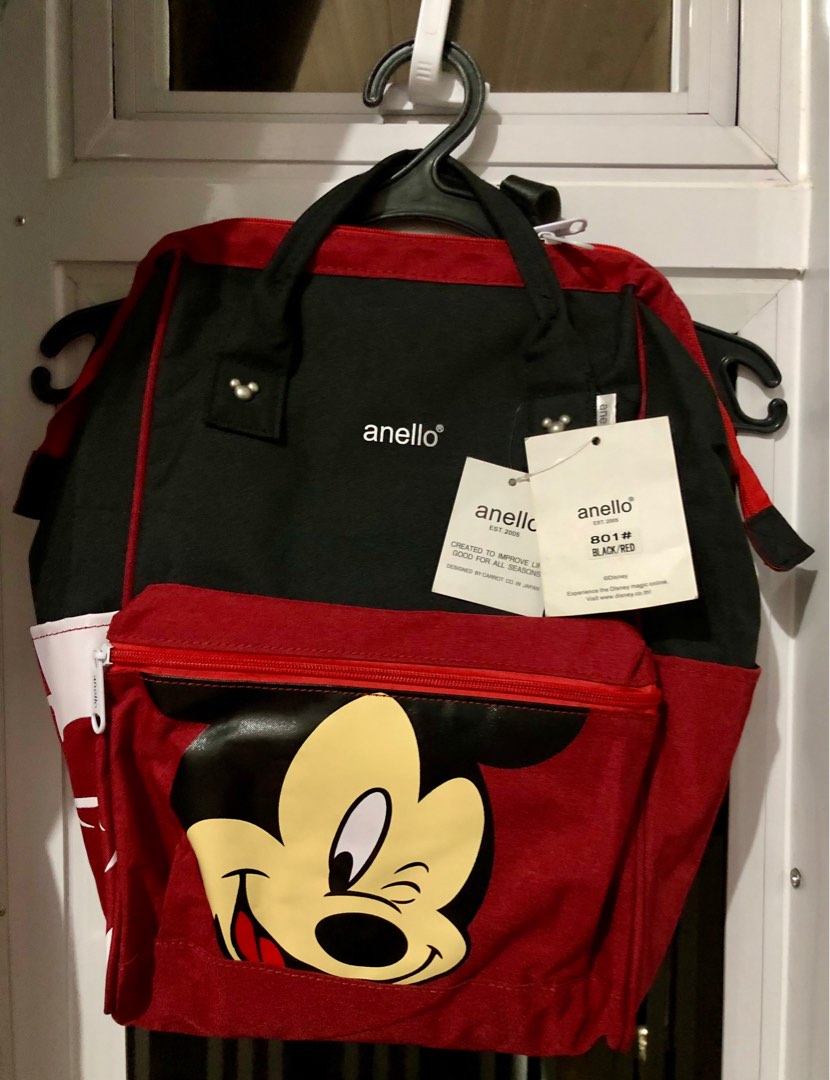 Anello Mickey Mouse Backpack, Women's Fashion, Bags & Wallets ...