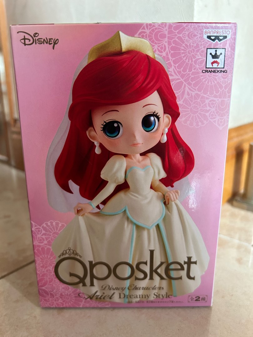 Ariel Q Posket Dreamy Style 美人魚 Disney Princess 公主, 興趣及遊戲, 玩具 & 遊戲類 - Carousell