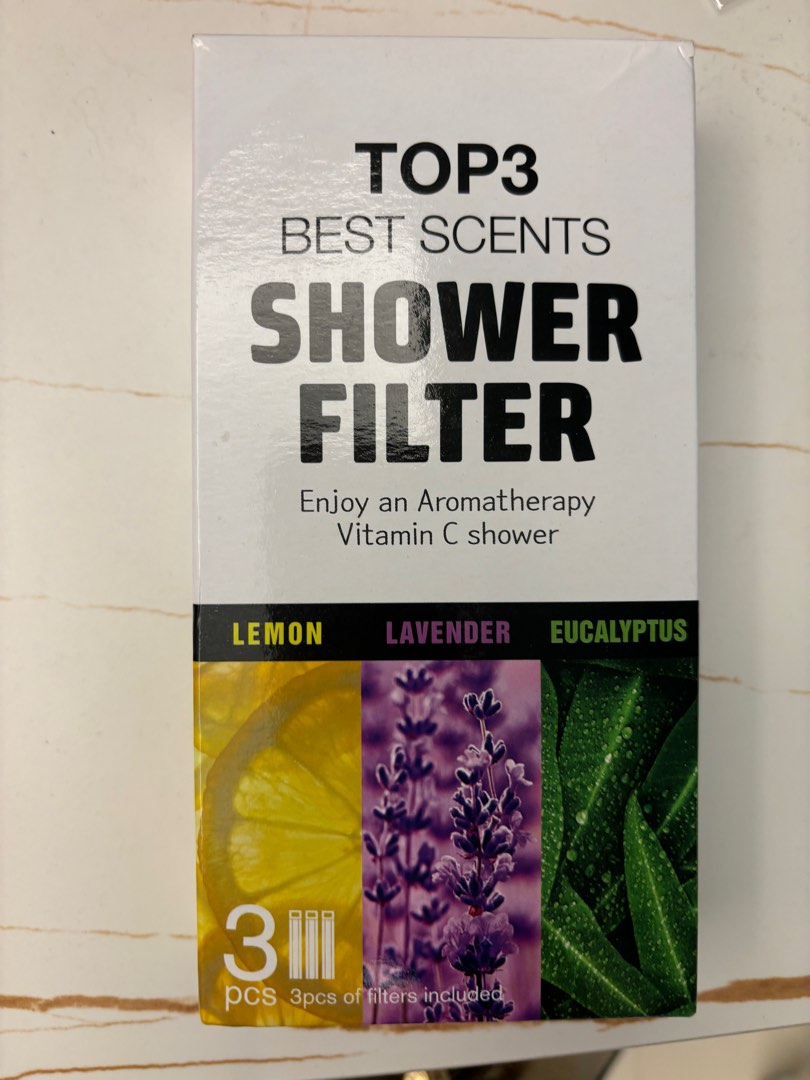 AROMA SENSE SHOWER FILTER 2支- 香薰維他命C芯, 傢俬＆家居, 浴室、廚房用品配件 - Carousell