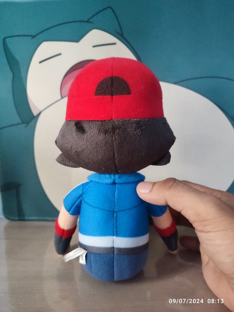 ASH KETCHUM PLUSH TOY, Hobbies & Toys, Toys & Games on Carousell