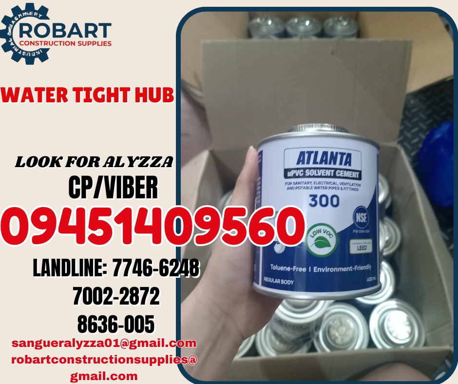 Atlanta PVC Solvent Cement w/ Brush @Plastic Container, Commercial ...