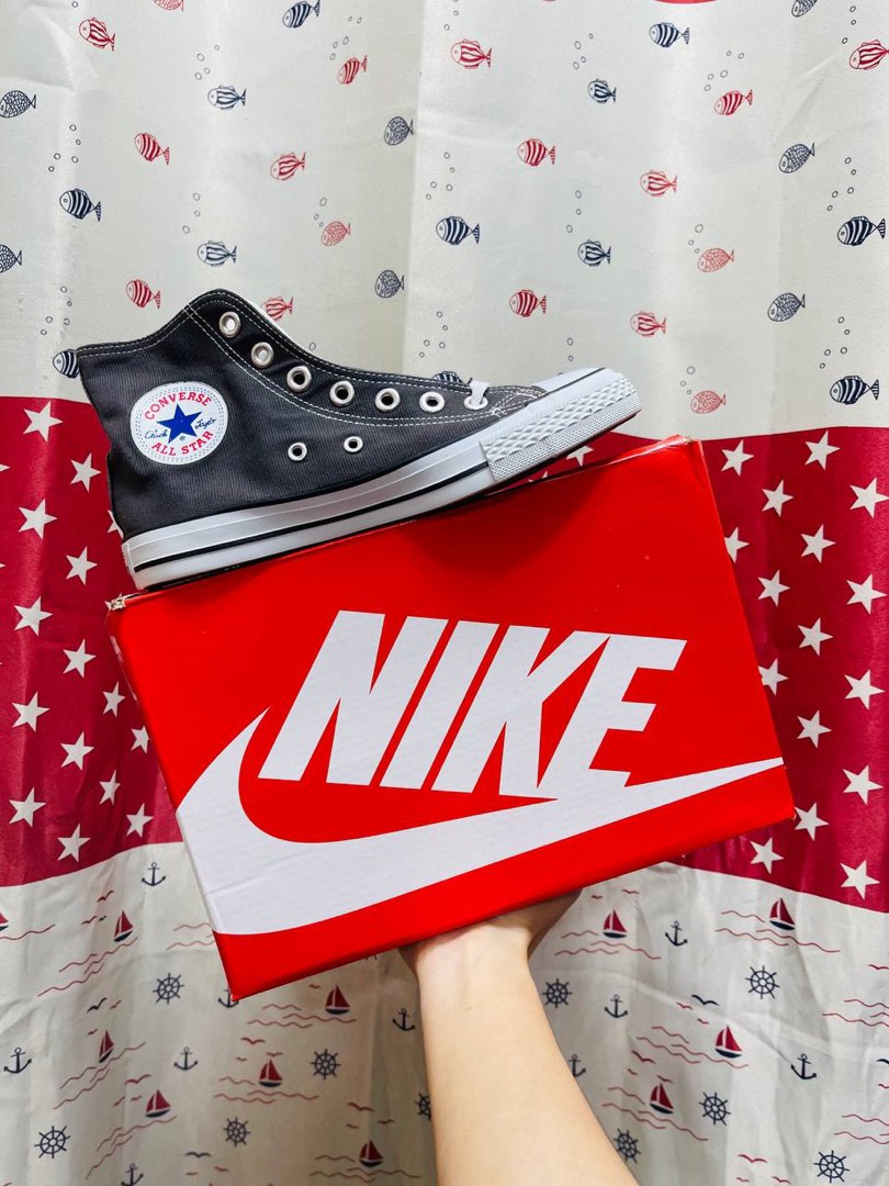 Baca description (free gift) converse all star high cut kasut shoe ...