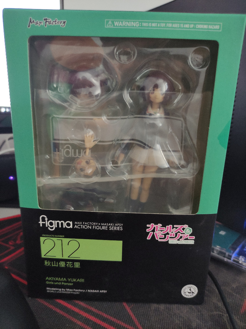 BIB Max Factory Figma 212 Yukari Akiyama, Hobbies & Toys, Collectibles & Memorabilia, Fan ...