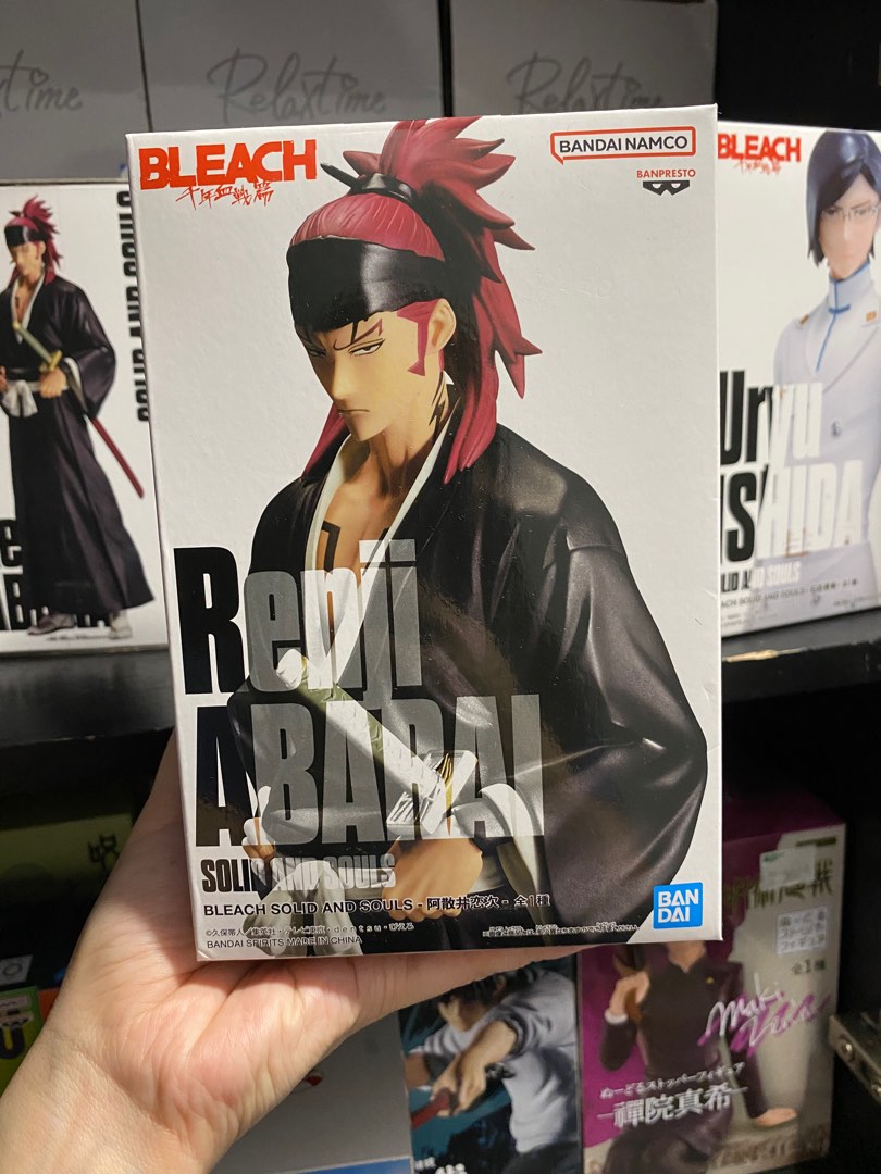BLEACH DXF - Solid and Souls - Abarai Renji Deluxe Figure, Hobbies ...