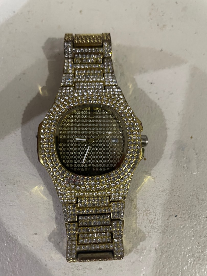 Bling Bling watch, Men's Fashion, Watches & Accessories, Watches on ...