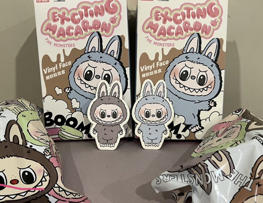 BNIF Labubu v1 macaron, Hobbies & Toys, Toys & Games on Carousell
