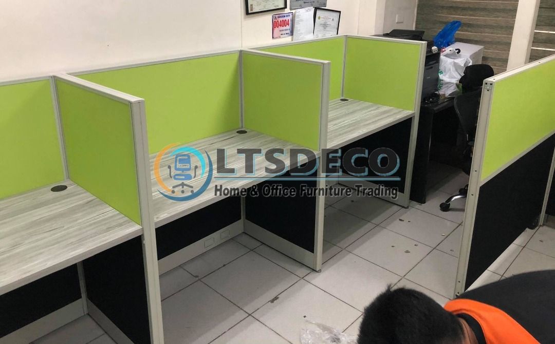 BPO SYSTEM CALL CENTER WORKSTATION TABLE DESK TYPE OFFICE FURNITURE and ...