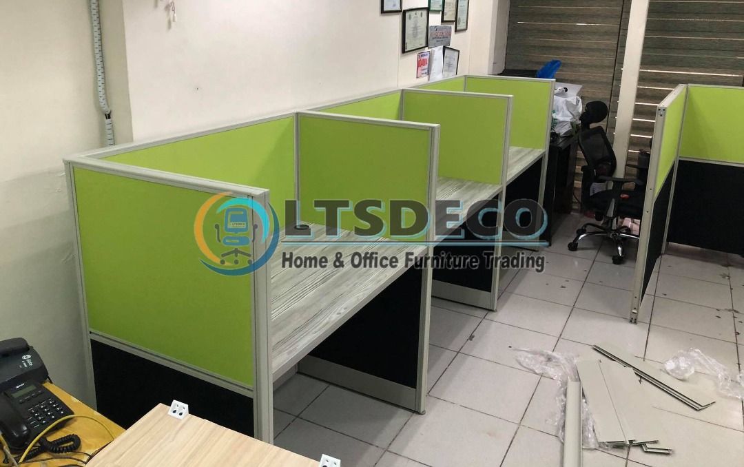 BPO SYSTEM CALL CENTER WORKSTATION TABLE DESK TYPE OFFICE FURNITURE and ...