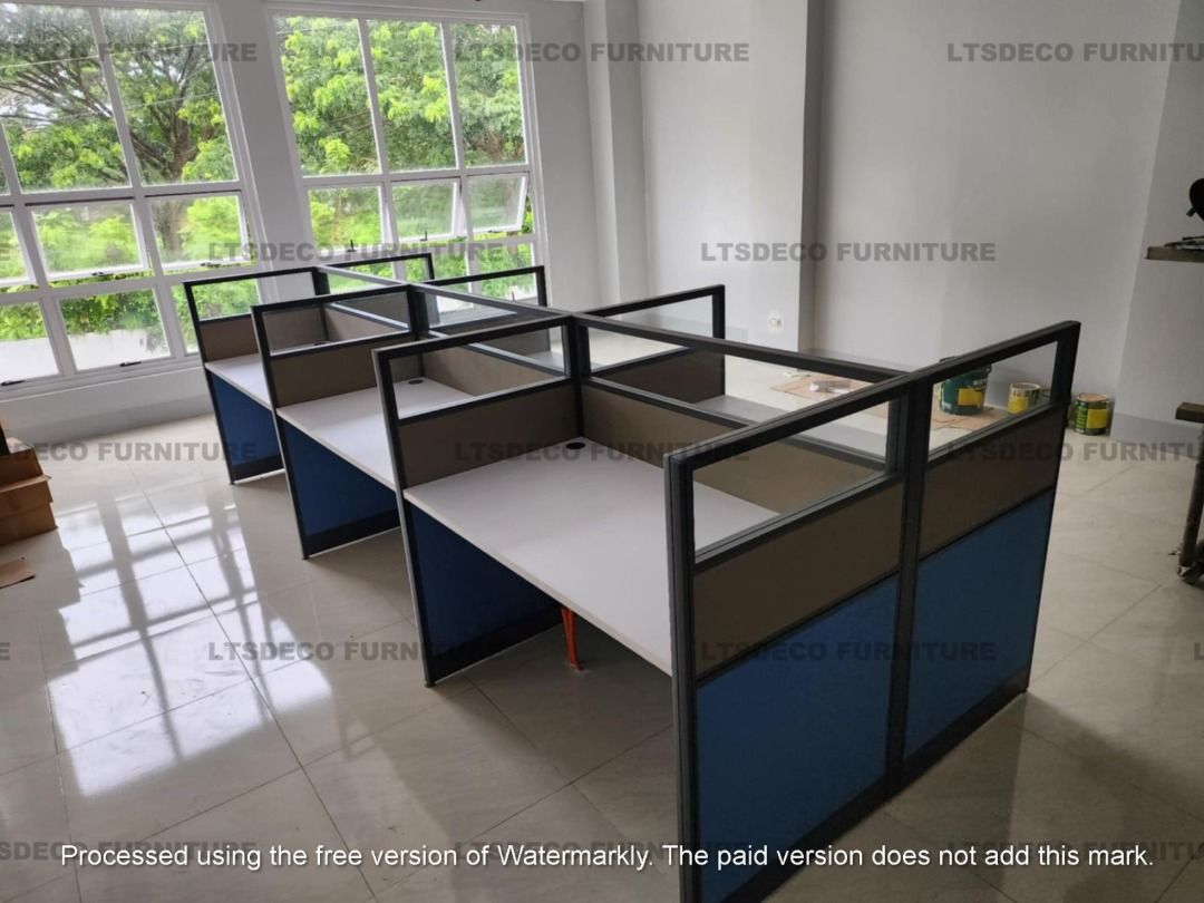 BPO SYSTEM CALL CENTER WORKSTATION TABLE DESK TYPE OFFICE FURNITURE and ...