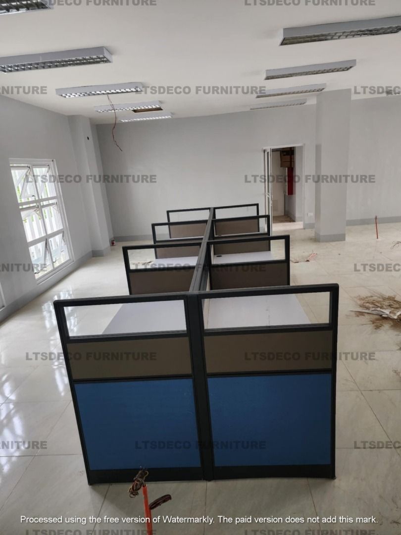 BPO SYSTEM CALL CENTER WORKSTATION TABLE DESK TYPE OFFICE FURNITURE and ...