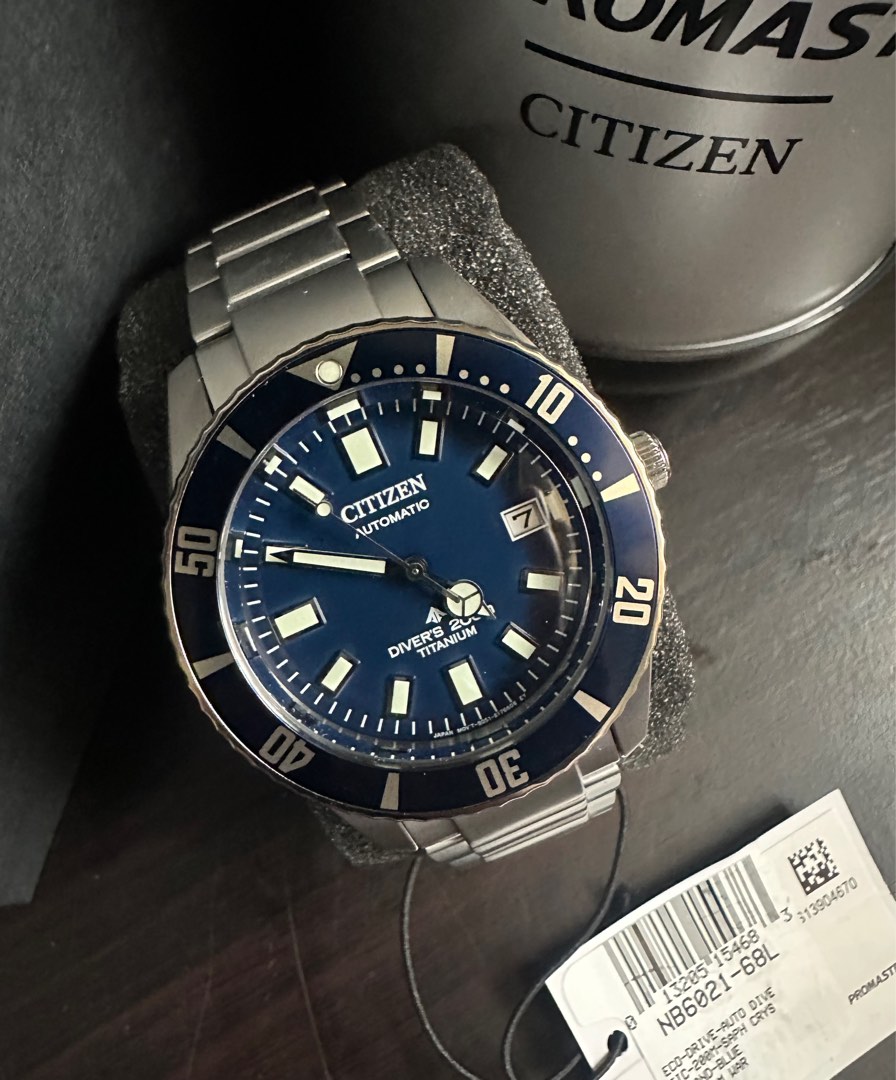 Brand New Citizen Promaster Fujitsubo Automatic Titanium Diver Scuba ...