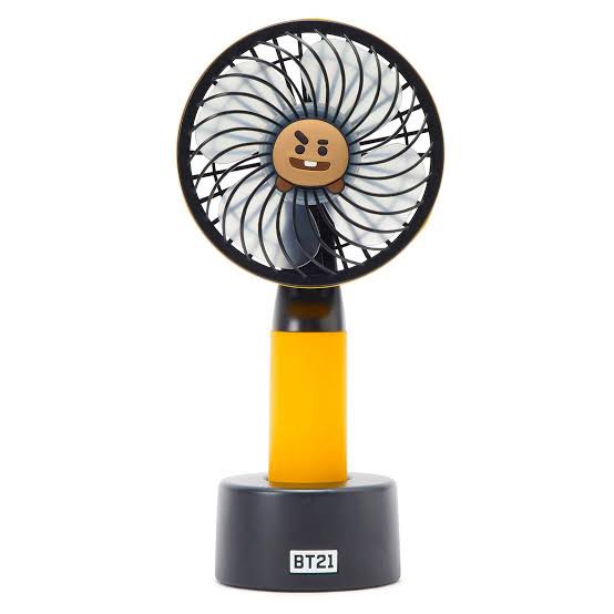 BT21 Character Handy Fan - Shooky, Furniture & Home Living, Lighting ...