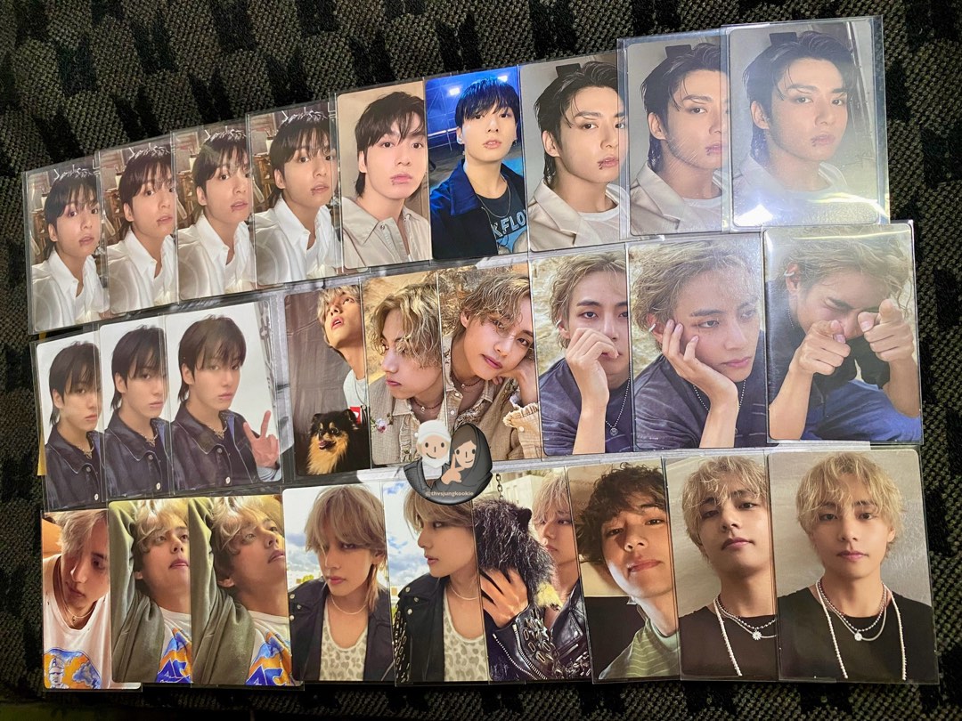 BTS Pcs photocards from solo albums, Hobbies & Toys, Memorabilia ...