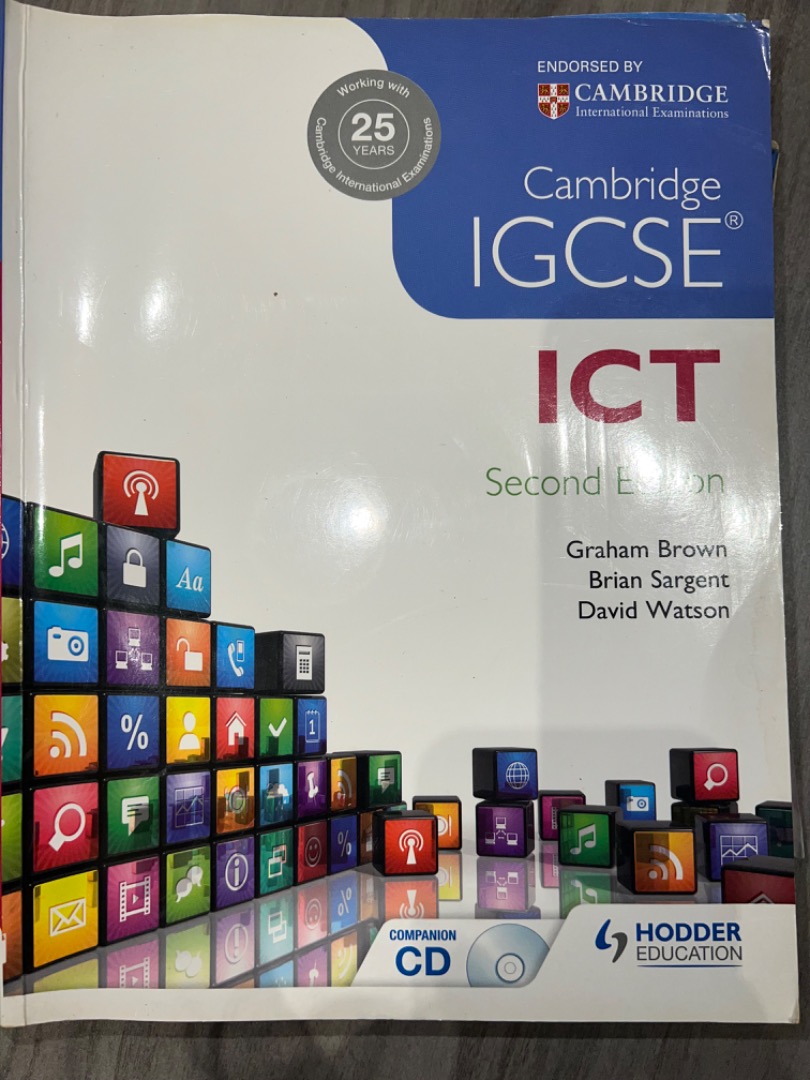 Cambridge IGCSE ICT Textbook, Hobbies & Toys, Books & Magazines ...
