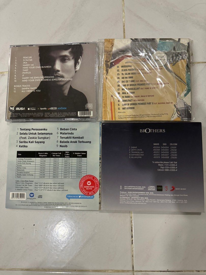 CD Irwansyah | Mark Adam | BrOthers | SevenEightSix, Hobbies & Toys ...