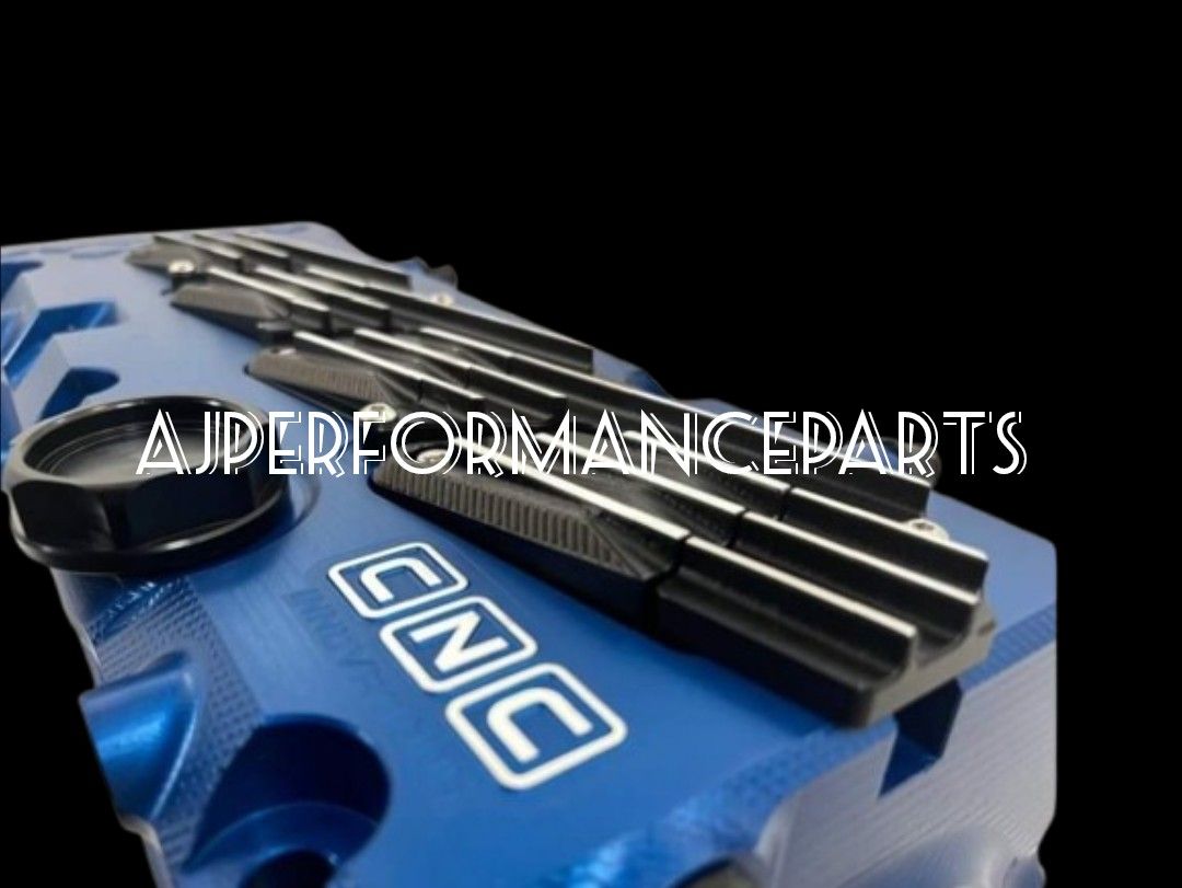 CNC INNOVATIONS BILLET ENGINE VALVE COVER SET ANODIZED BLUE HONDA K ...