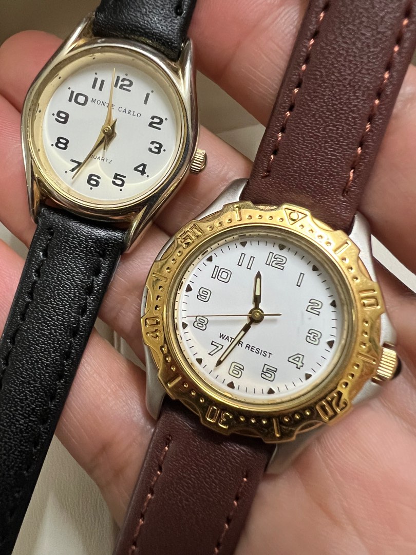 Combo ladies watch MONTE CARLO& NOEVIR, Women's Fashion, Watches ...