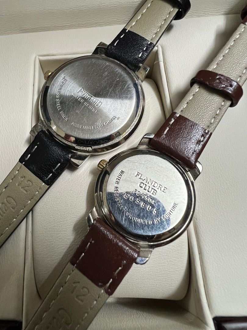 Combo Ladies watch PYRAMID& FLANDRE CLUB, Women's Fashion, Watches ...