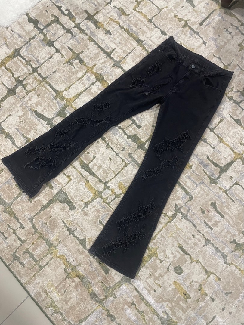 Custom Flared Jeans, Women's Fashion, Bottoms, Jeans & Leggings on ...
