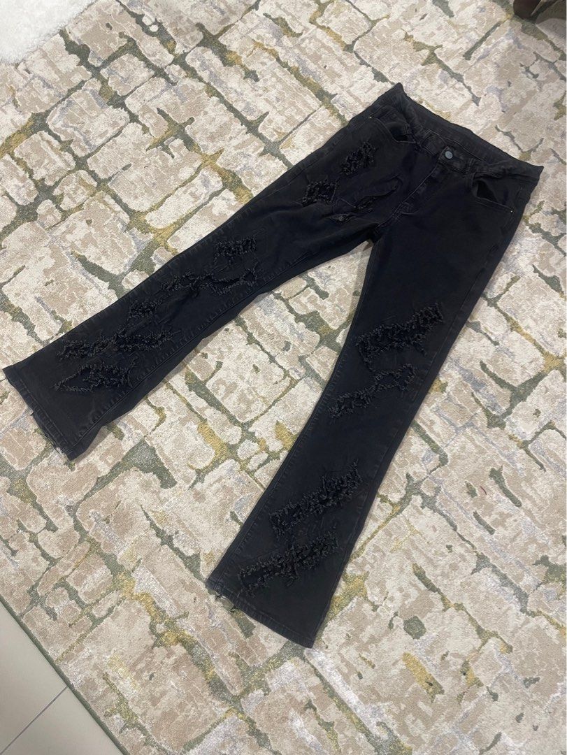 Custom Flared Jeans, Women's Fashion, Bottoms, Jeans & Leggings on ...