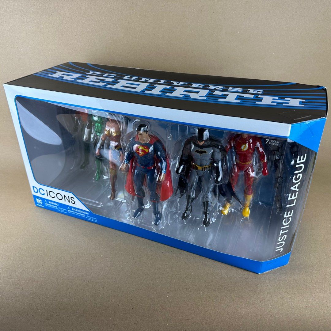 DC Collectibles DC Icons DC Universe Rebirth Justice League 2017 7 Pack ...