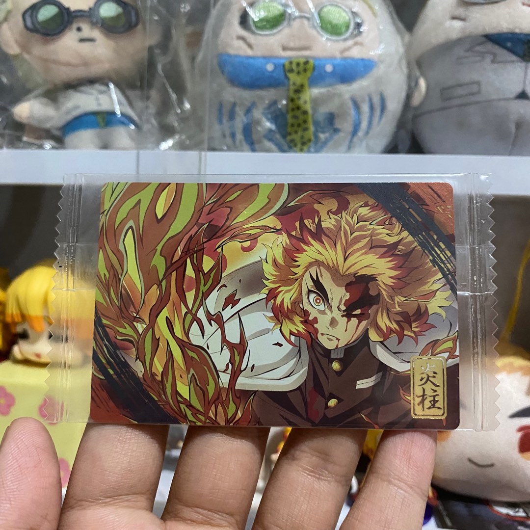 DEMON SLAYER - KYOJURO RENGOKU CARD, Hobbies & Toys, Stationary & Craft ...