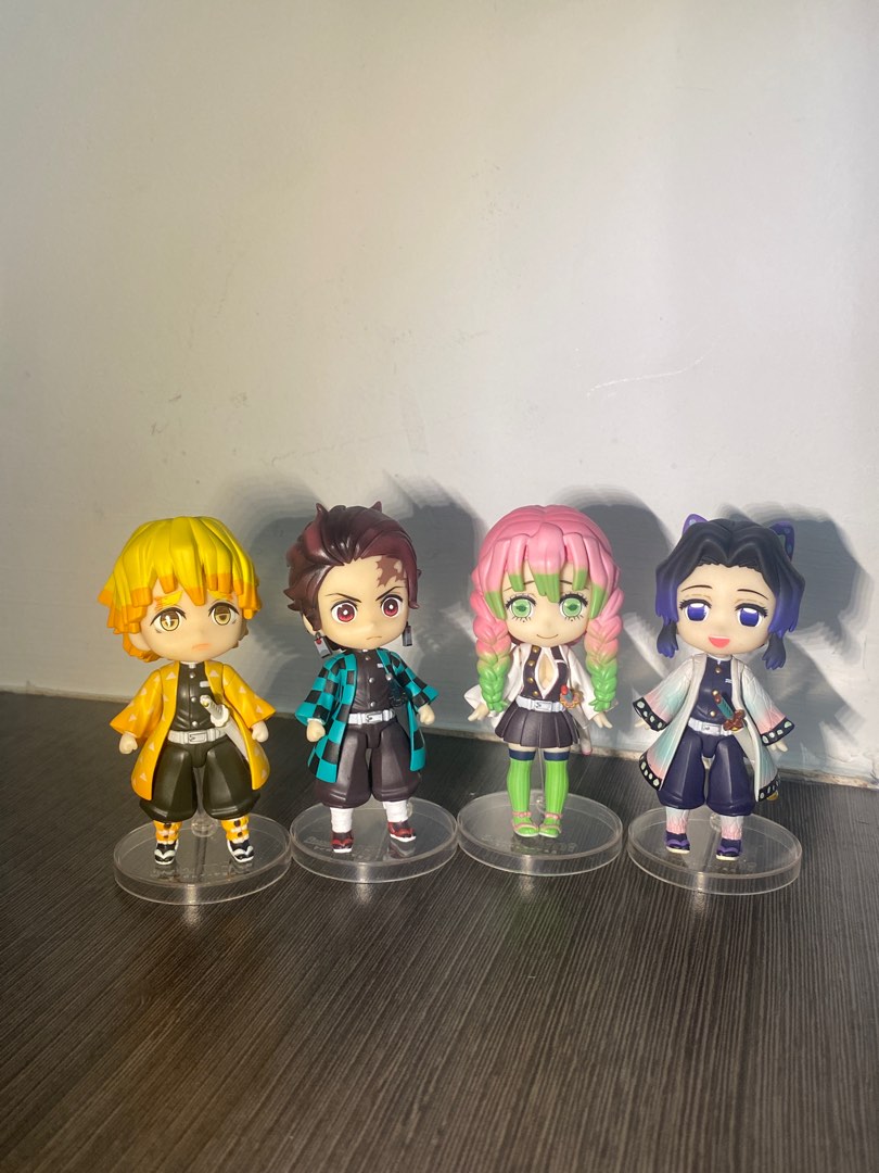 Demon Slayer Figuarts Mini Combo 4 Kamado Tanjiro, Agatsuma Zenitsu ...