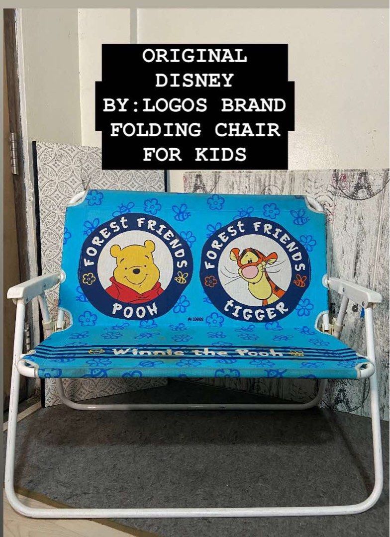 DISNEY BY: LOGOS BRAND FOLDING BENCH FOR KIDS, Sports Equipment, Hiking ...