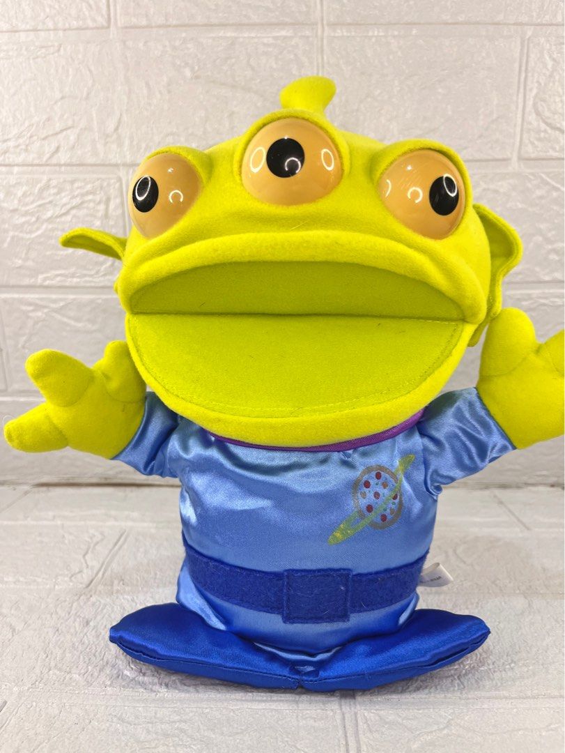 Disney Pixar Toy Story Alien Three Eye Hand Puppet x Plush/Stufftoy ...