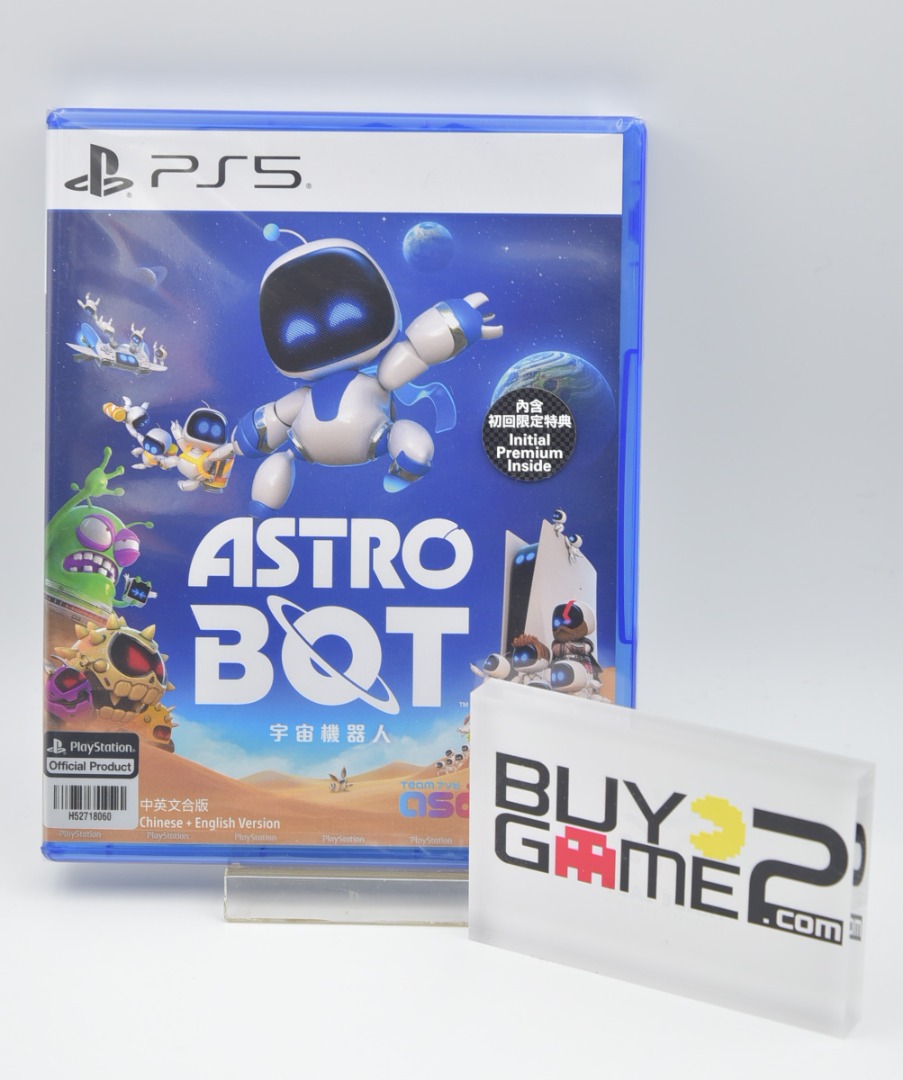 (全新送實體海報 + DLC) PS5 Astro Bot 太空機器人 (行版, 中文/ 英文 ENGLISH/ 日文), 電子遊戲 ...