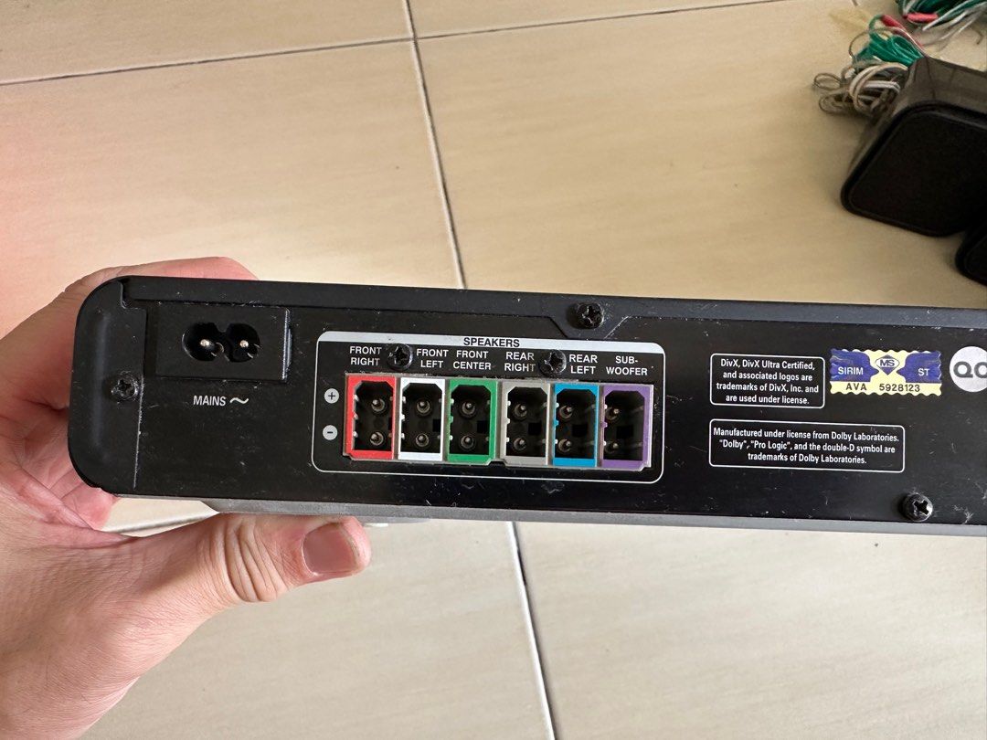 DVD/USB Home Theatre System, TV & Home Appliances, TV & Entertainment ...